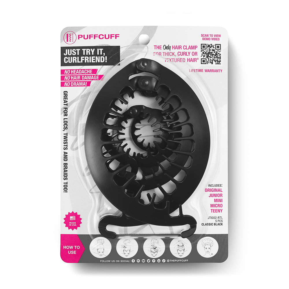 PuffCuff Starter Kit – Essential Tools for Natural Hair Care & Styling ...