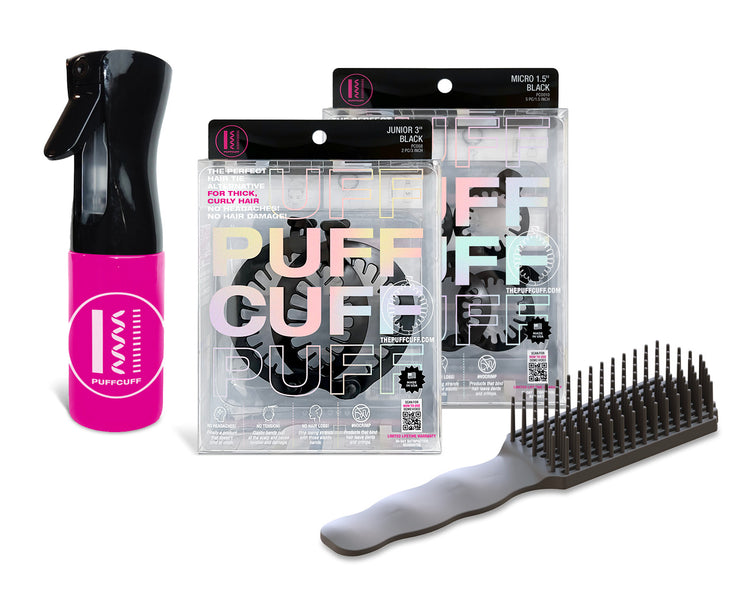 Quality PuffCuff Hair Clips for Curly & Thick Hair | Shop Now – ThePuffCuff