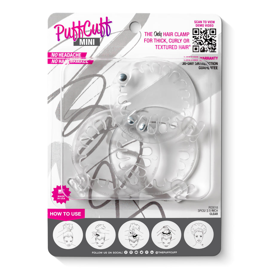 Quality PuffCuff Hair Clips for Curly & Thick Hair | Shop Now – ThePuffCuff