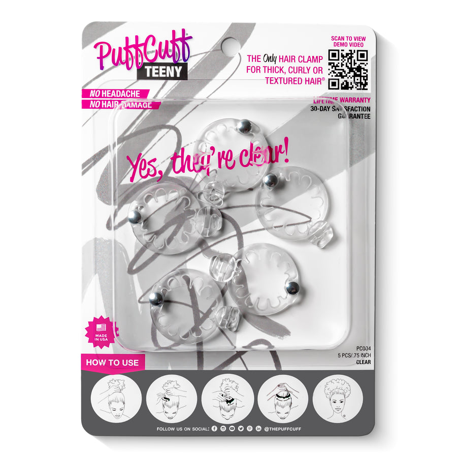 Quality PuffCuff Hair Clips for Curly & Thick Hair | Shop Now – ThePuffCuff